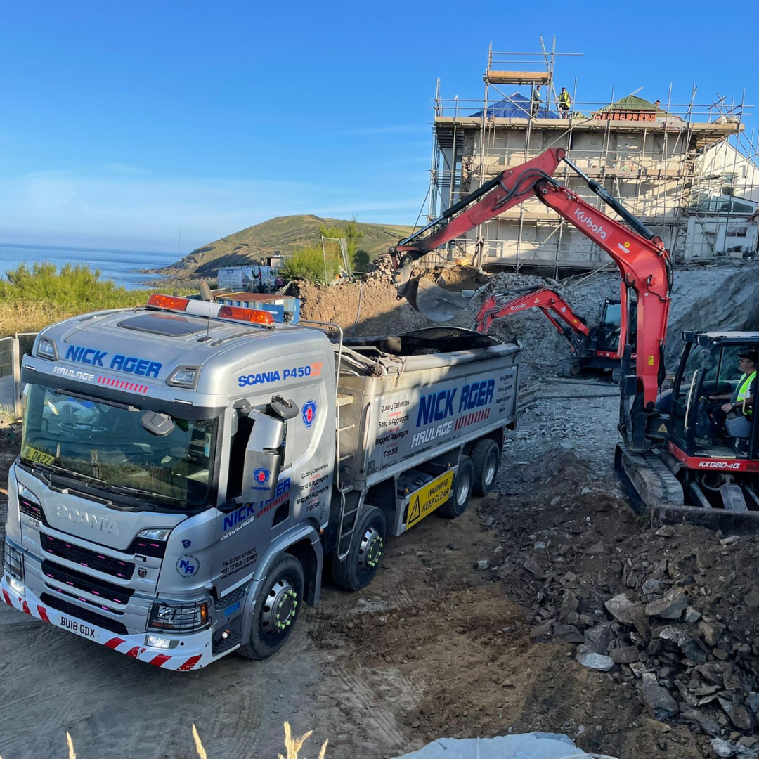 LORRIES IN ACTION – Nick Ager Haulage Ltd