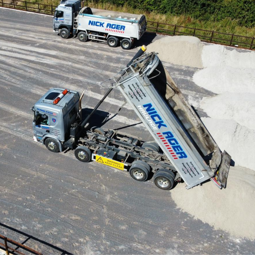 LORRIES IN ACTION – Nick Ager Haulage Ltd
